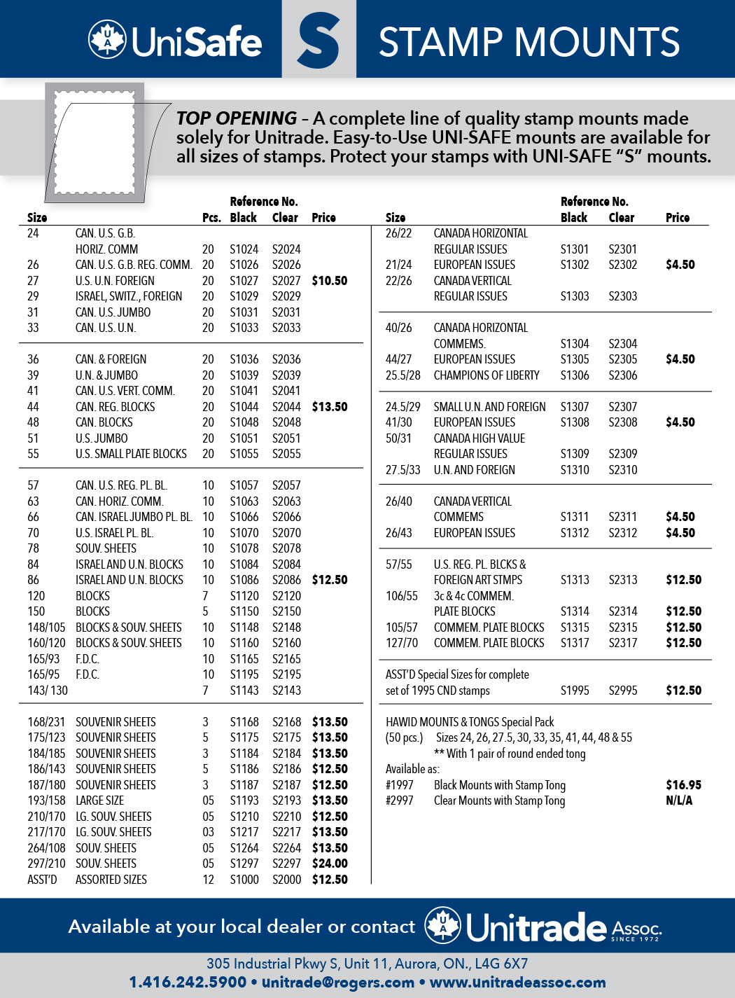 Accessories - Unitrade and Associates